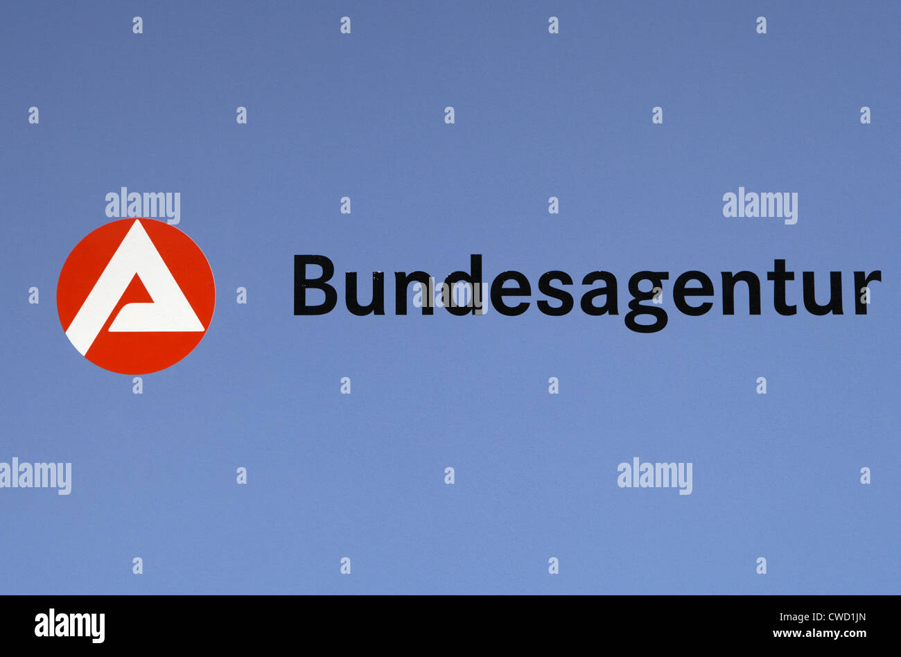 The logo and lettering Federal Labor Agency Stock Photo - Alamy