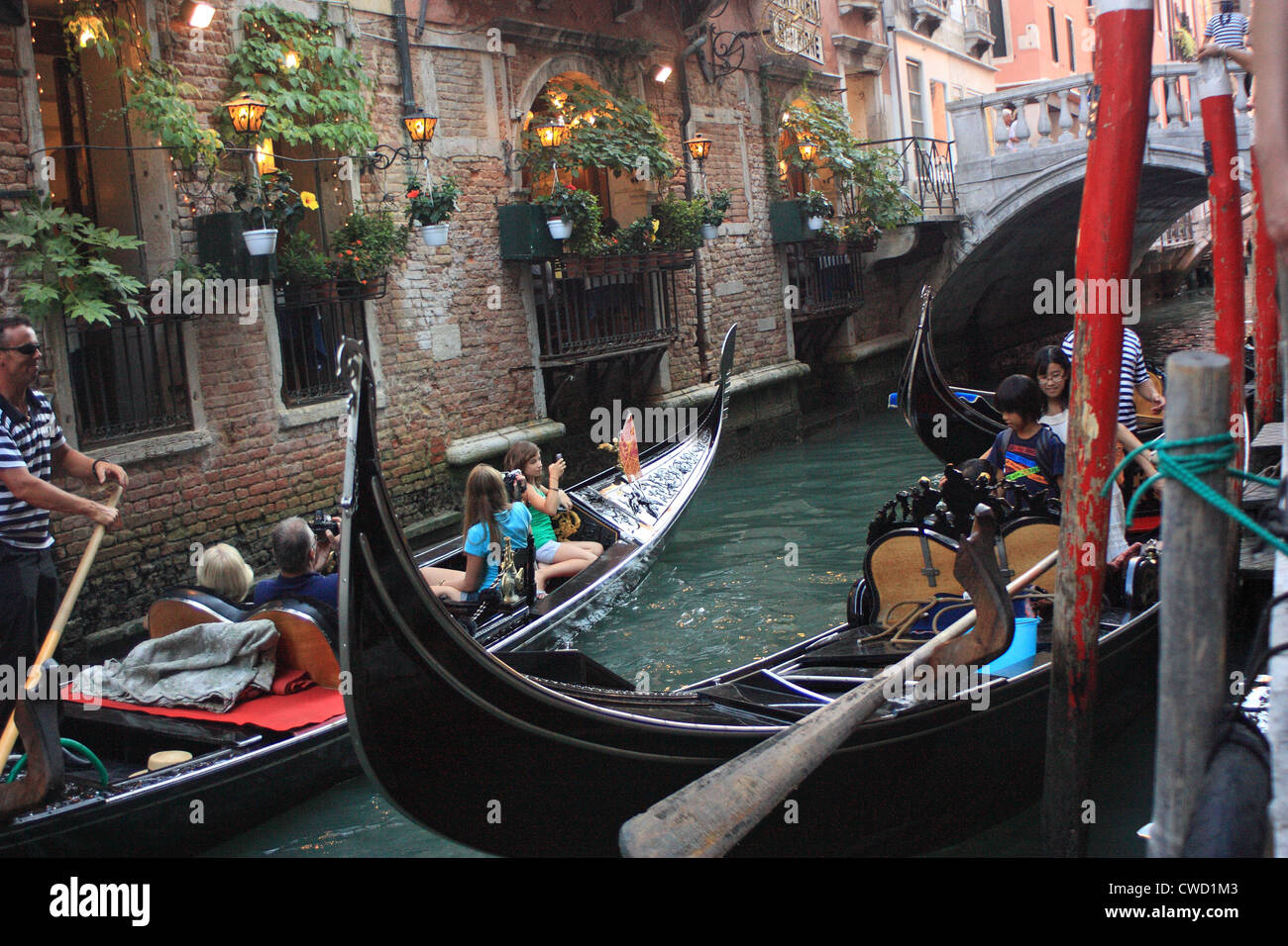 Gondola ride in Venice Stock Photo - Alamy