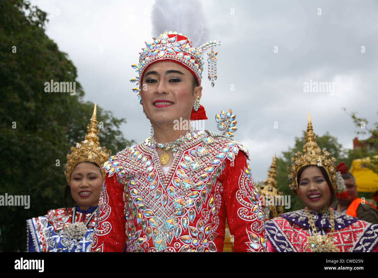 Berlin Group Thai Smile at the Carnival of Cultures Stock Photo - Alamy