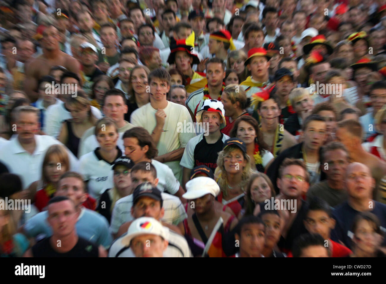 Berlin, Germany fans in the fan zones Stock Photo - Alamy