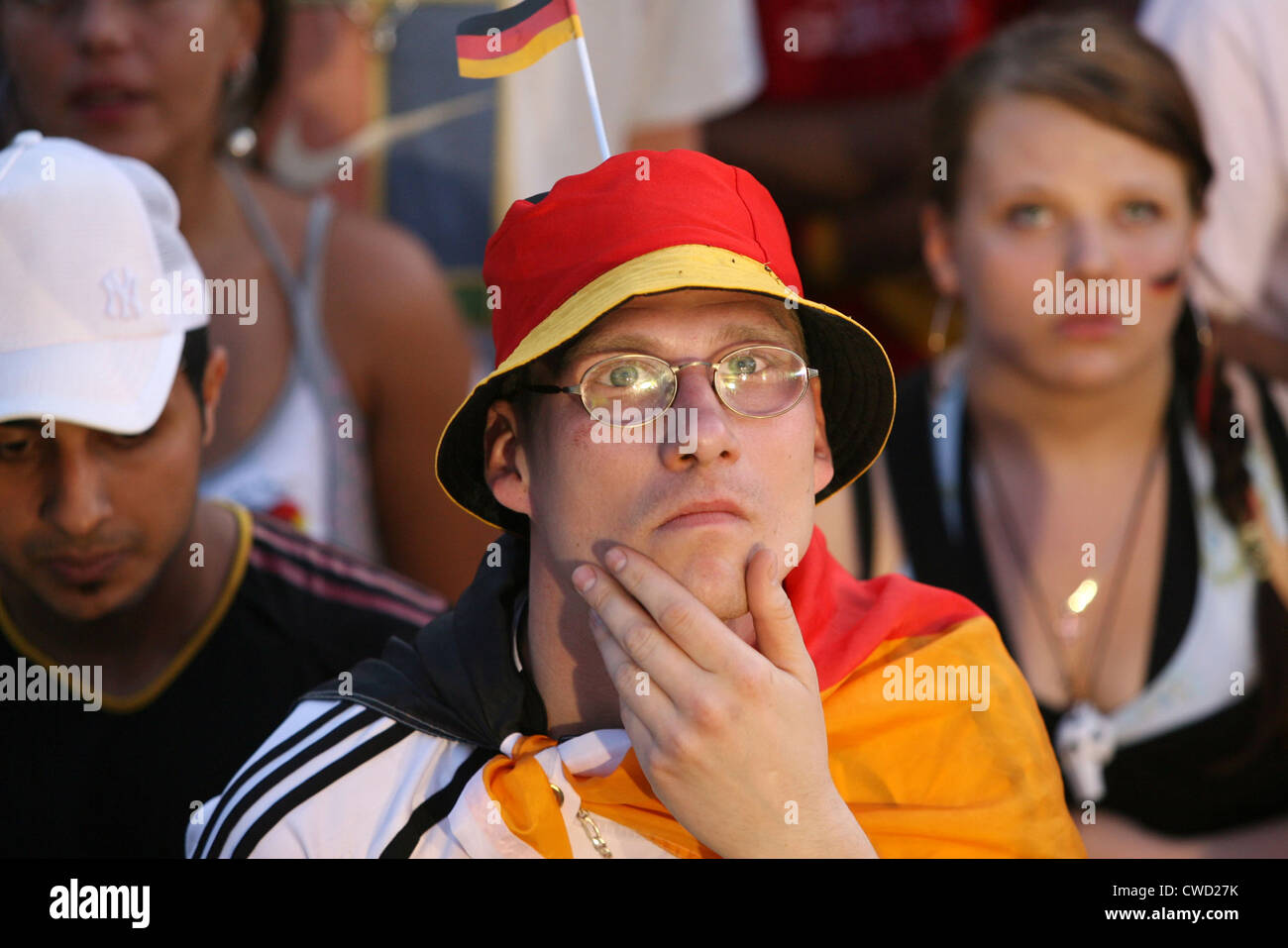 Berlin, Germany fans in the fan zones Stock Photo - Alamy