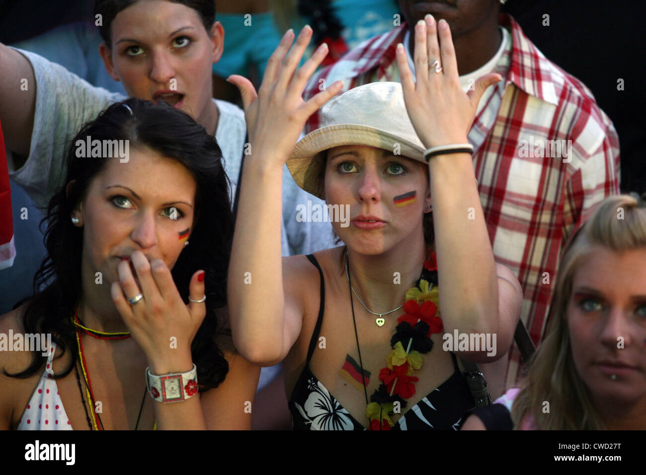 Berlin, Germany fans in the fan zones Stock Photo - Alamy