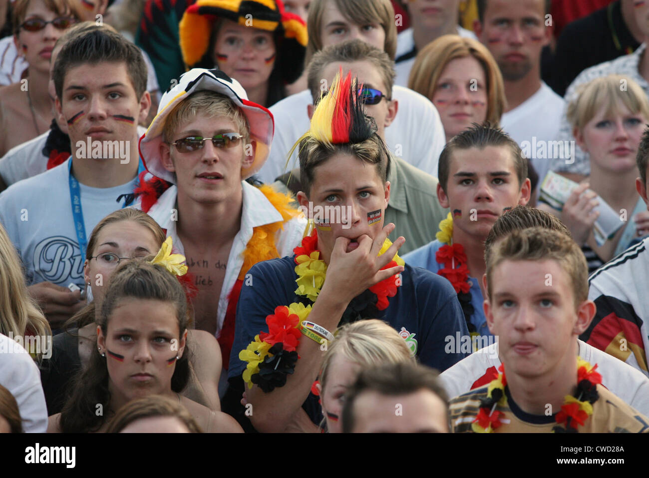 Berlin, Germany fans in the fan zones Stock Photo - Alamy