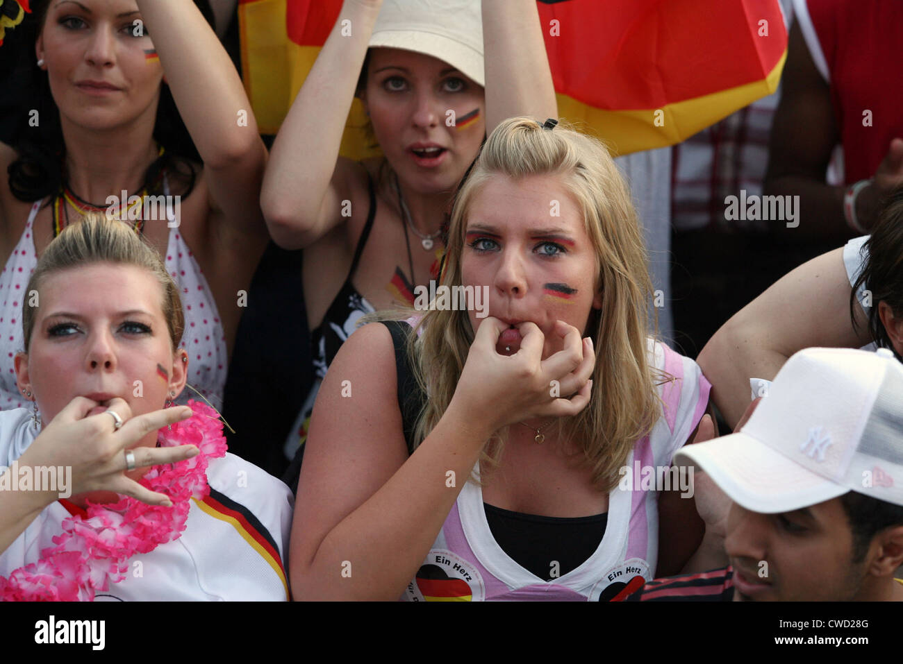 Berlin, Germany fans in the fan zones Stock Photo - Alamy
