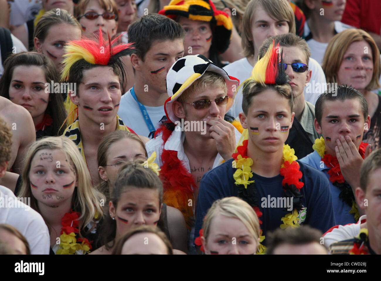 Berlin, Germany fans in the fan zones Stock Photo - Alamy