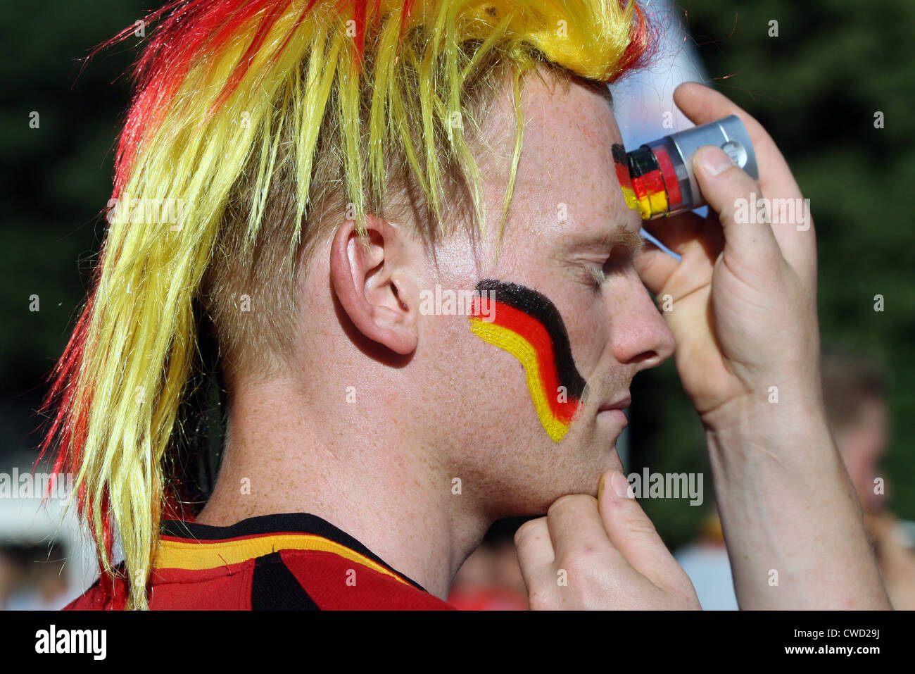 Berlin, Germany fans in the fan zones Stock Photo - Alamy