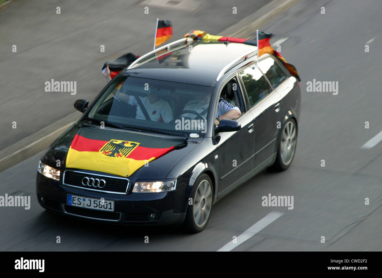 Car flags hi-res stock photography and images - Alamy