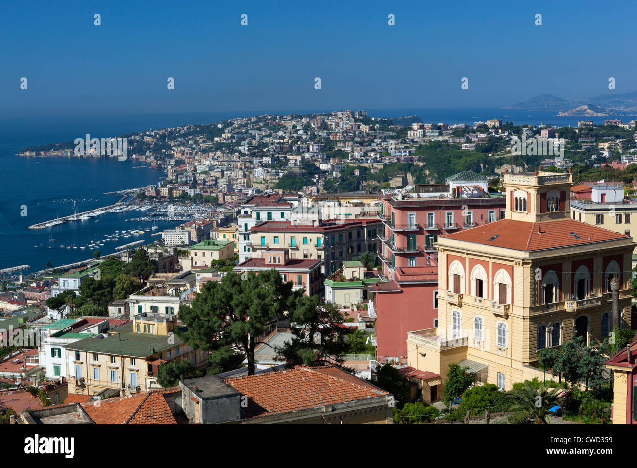 Aerial view naples hi-res stock photography and images - Alamy