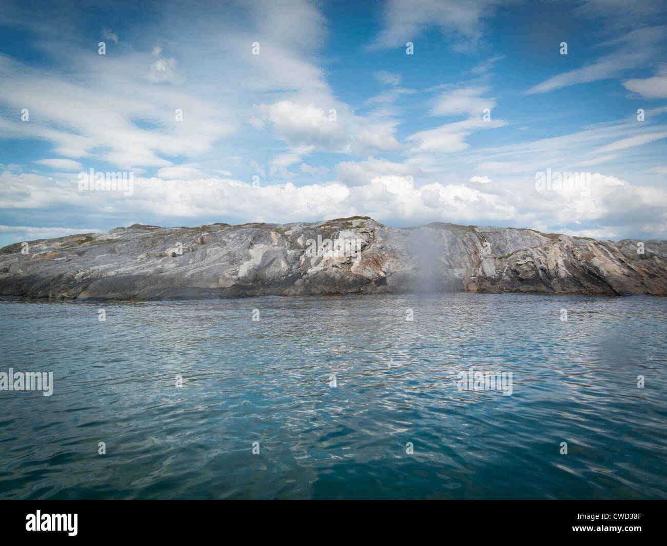 rocky coast, Vega Archipelago, Helgeland, Nordland, Norway Stock Photo ...