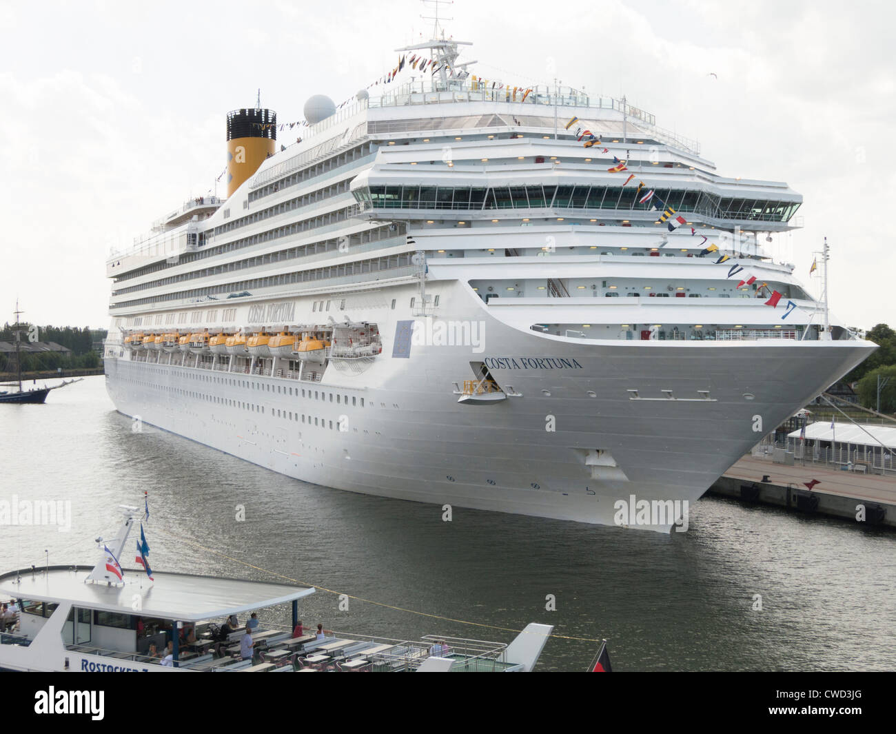 ship, Rostock, Germany Stock Photo - Alamy