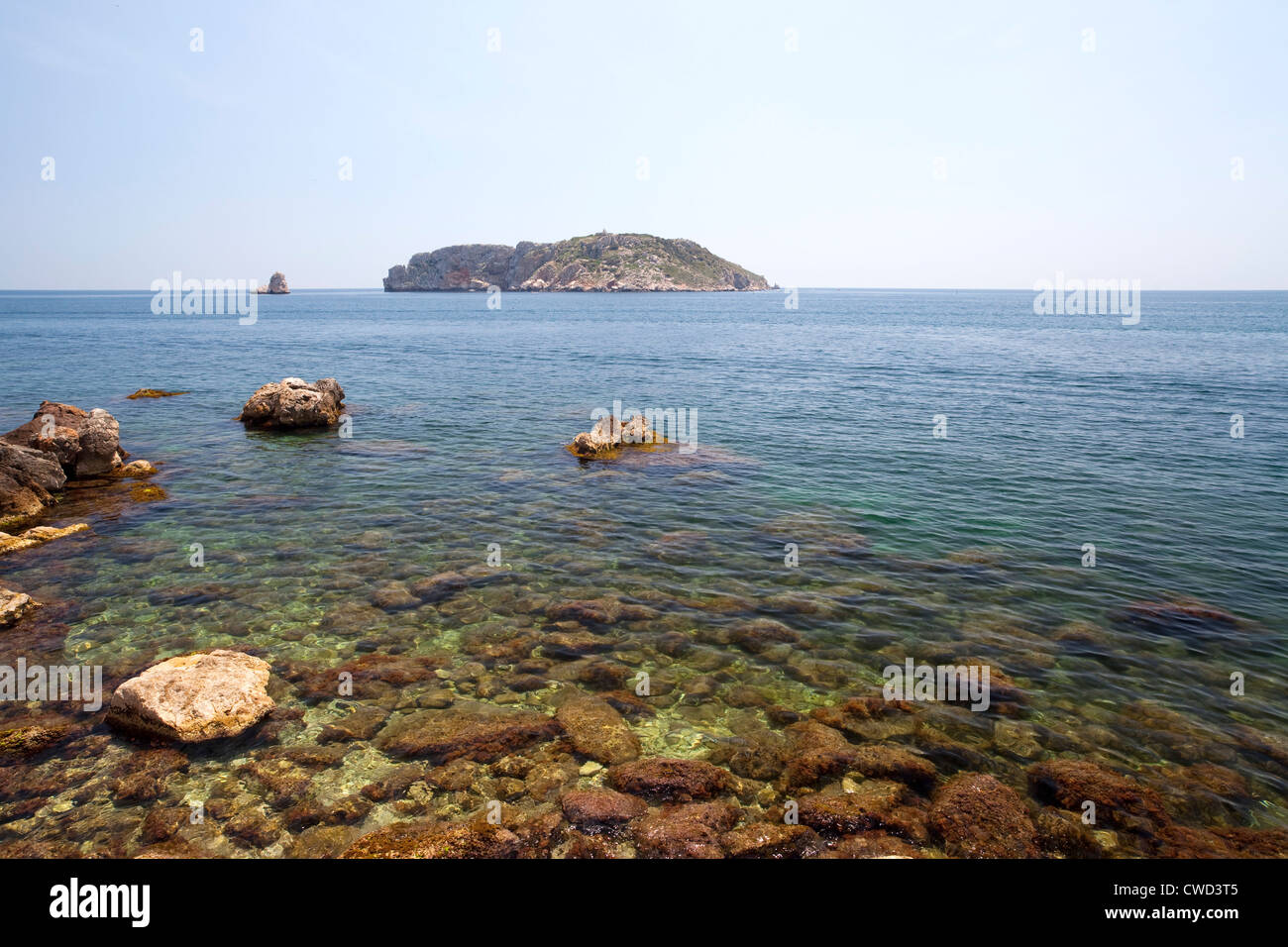 l´estartit,catalonia,spain.costa brava,seascape,medes islands at ...