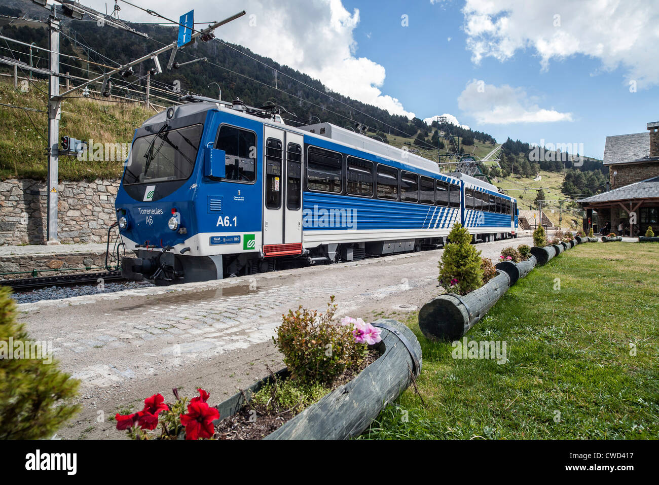 Nuria rack railway hi-res stock photography and images - Alamy