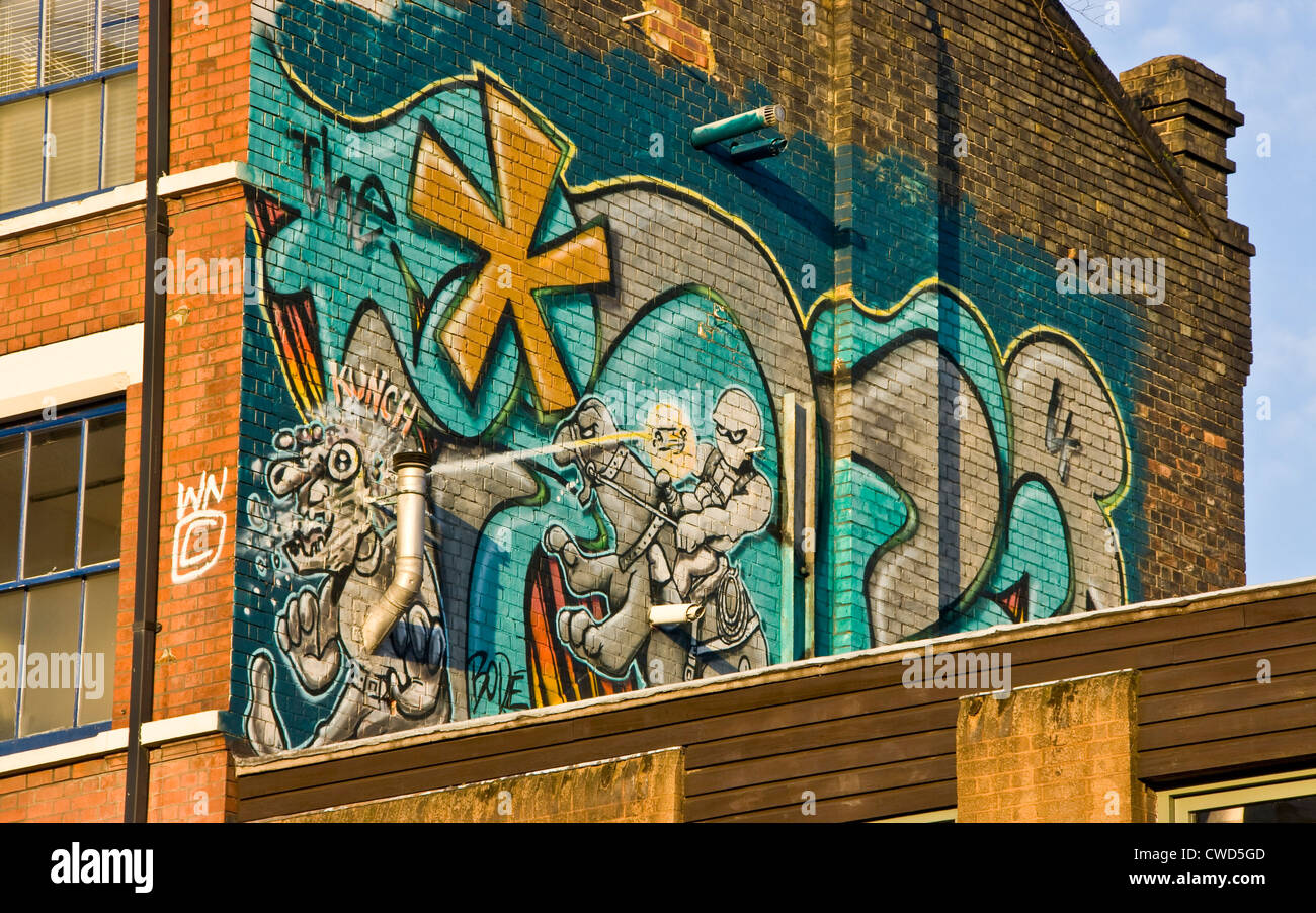 British graffiti scene hi-res stock photography and images - Alamy