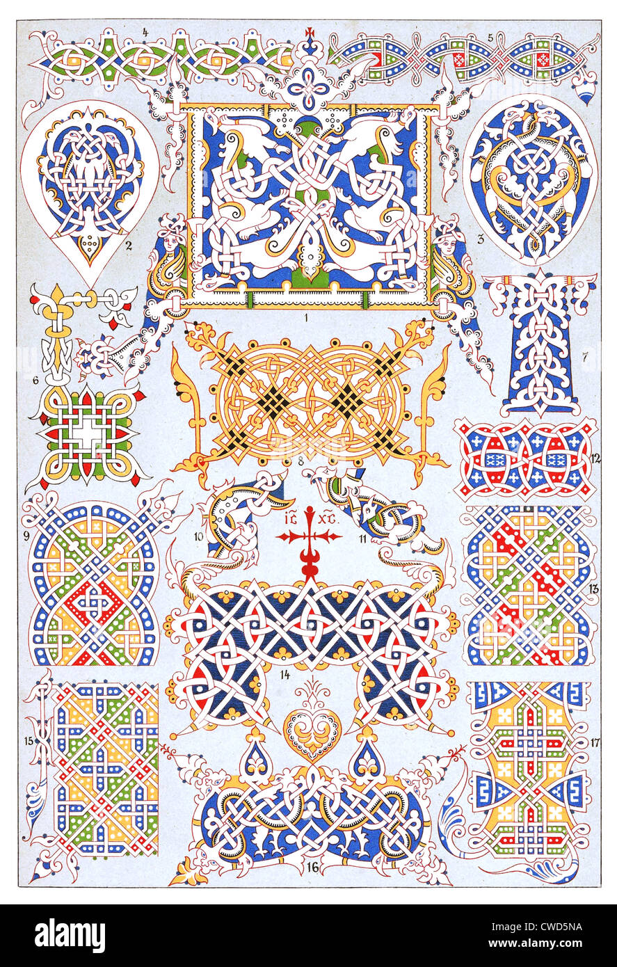 Russian manuscript painting Stock Photo - Alamy