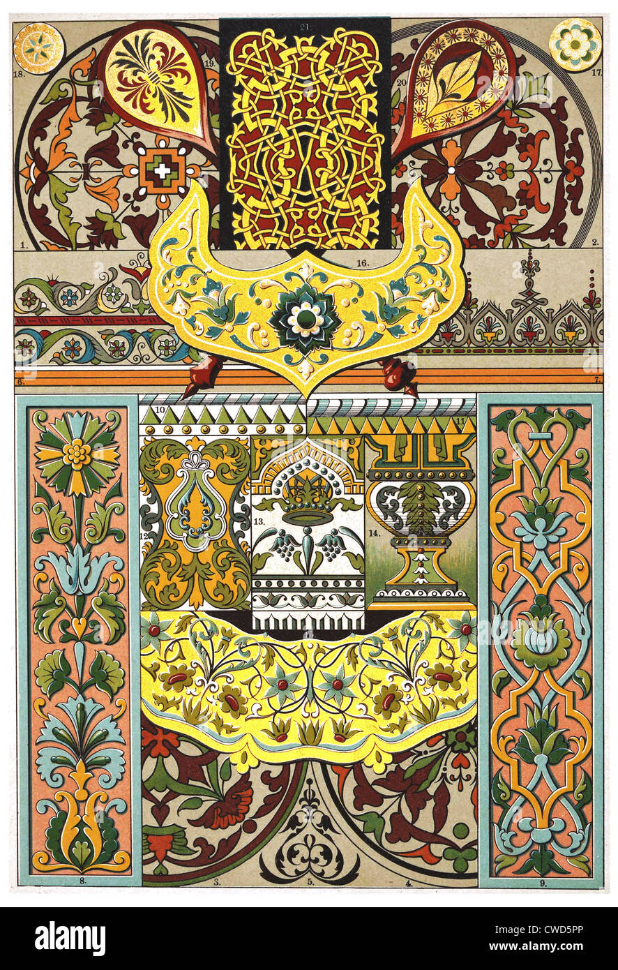 Russian Enamel and majolika Stock Photo - Alamy