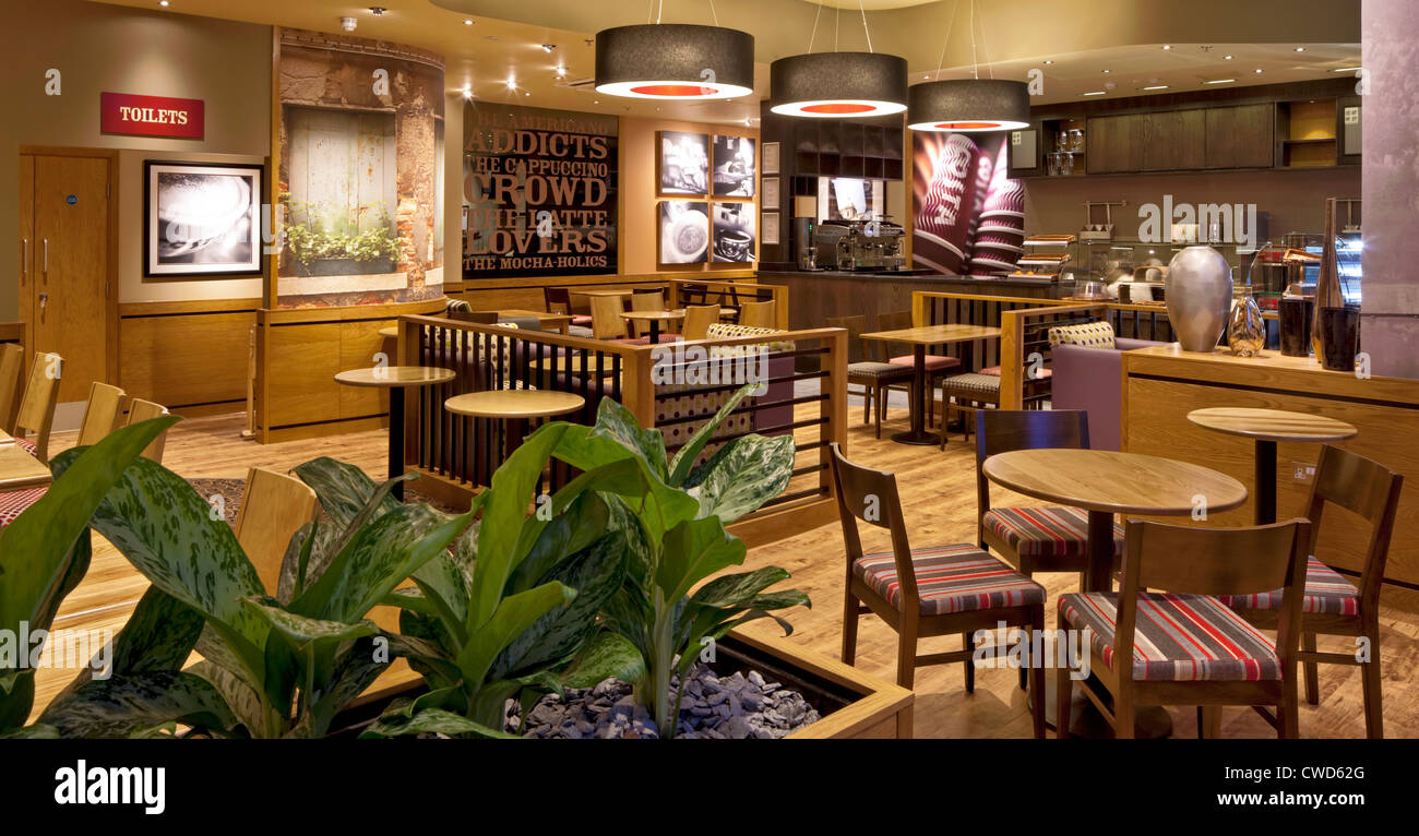 Costa coffee interior hi-res stock photography and images - Alamy