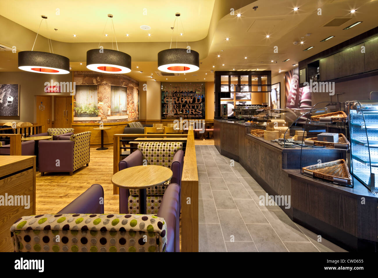 Costa coffee interior hi-res stock photography and images - Alamy