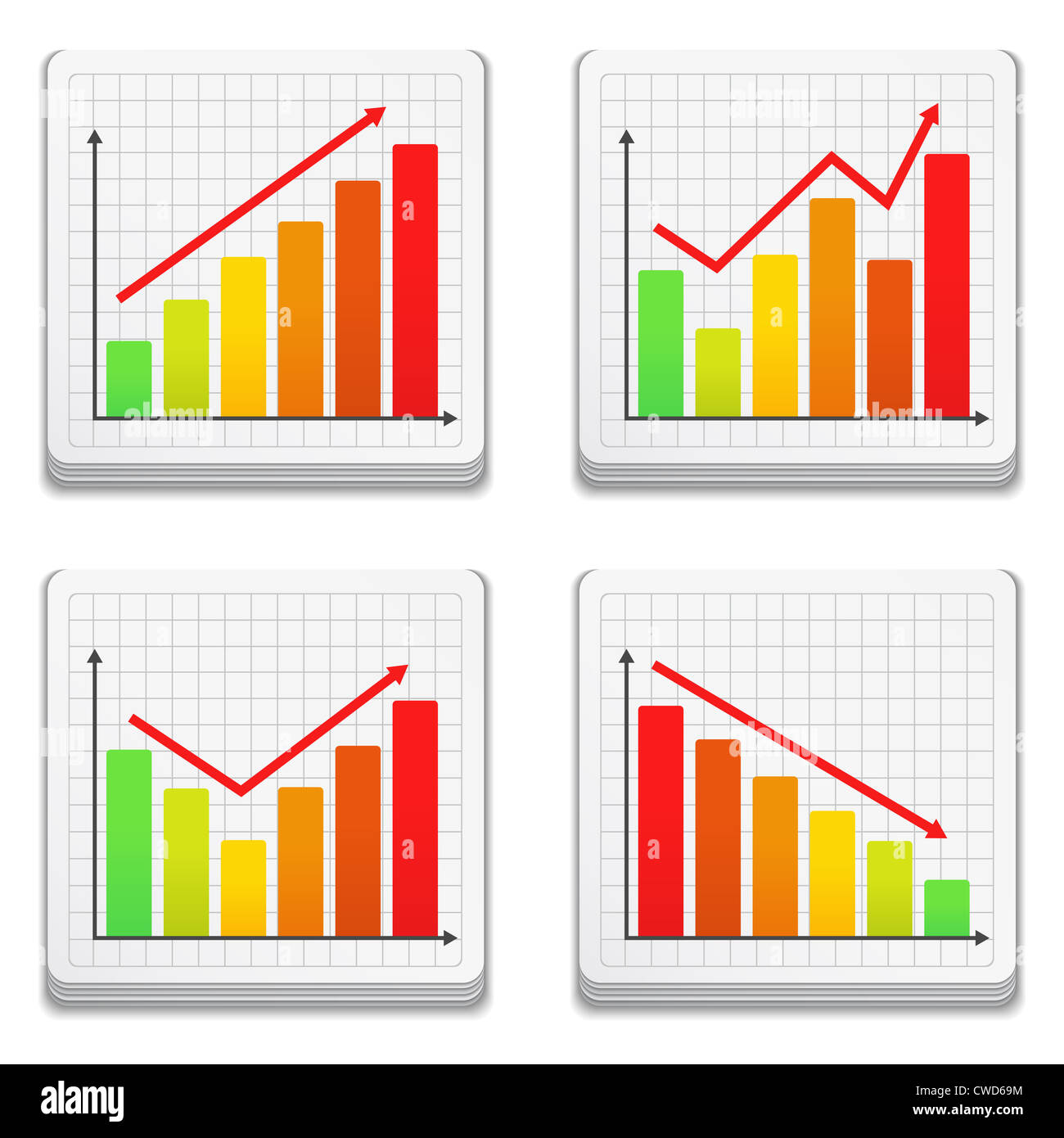 Grid graphs Cut Out Stock Images & Pictures - Alamy