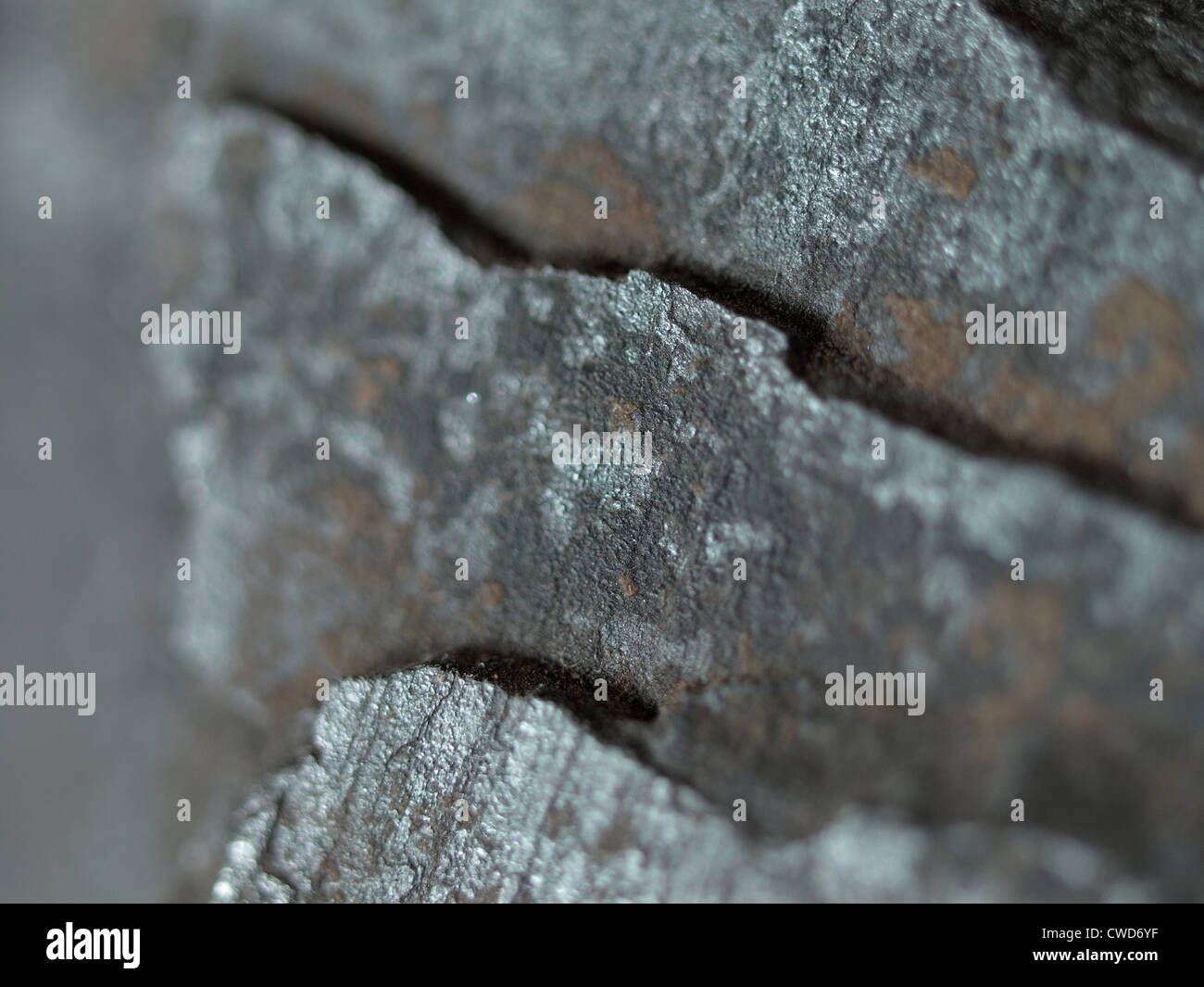 Enargite; Montana, United States of America. Photograph covers area ...