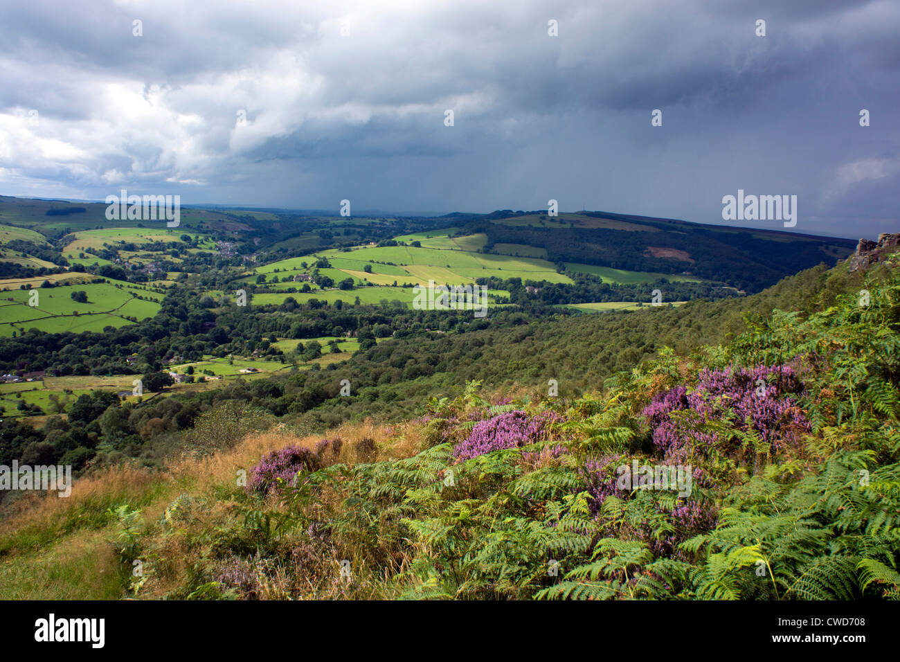 Purple grey clouds hi-res stock photography and images - Alamy