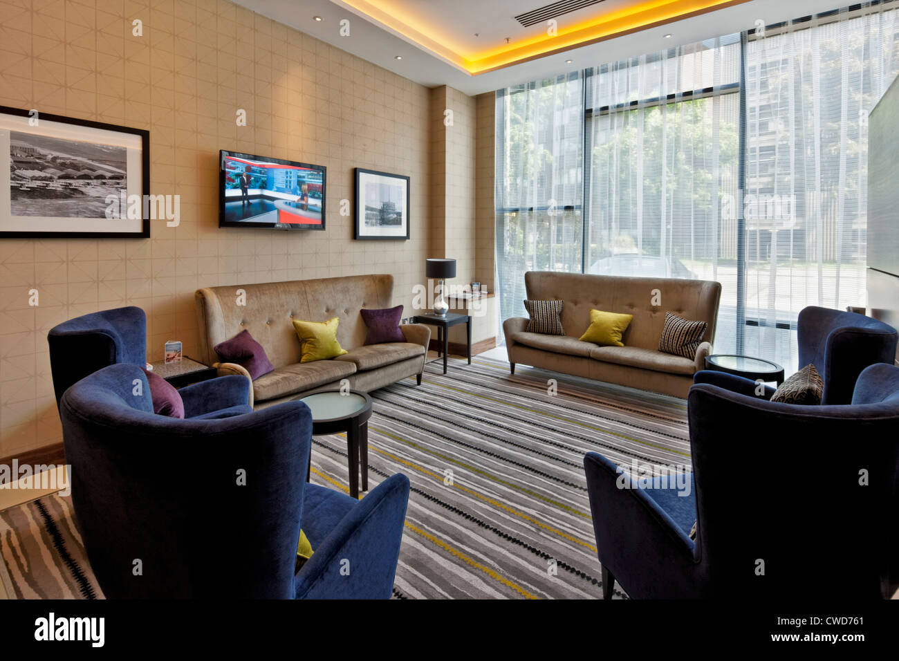 Hampton by Hilton Hotel in Croydon Stock Photo - Alamy