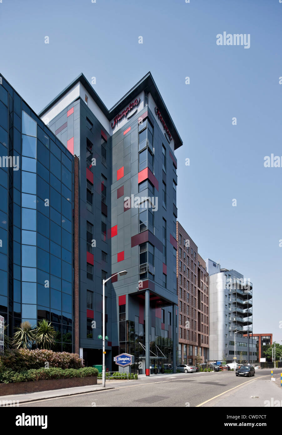 Hampton by Hilton Hotel in Croydon Stock Photo - Alamy
