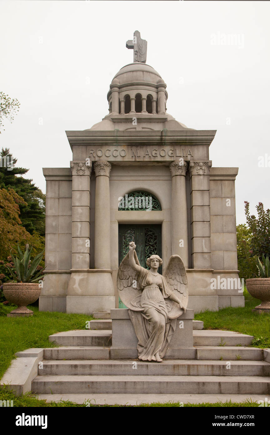mausoleum of Rocco M. Agoglia Stock Photo - Alamy