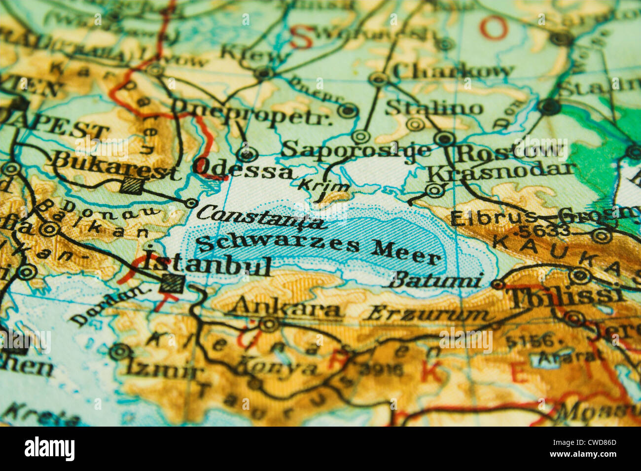 Bosphorus Map High Resolution Stock Photography and Images - Alamy