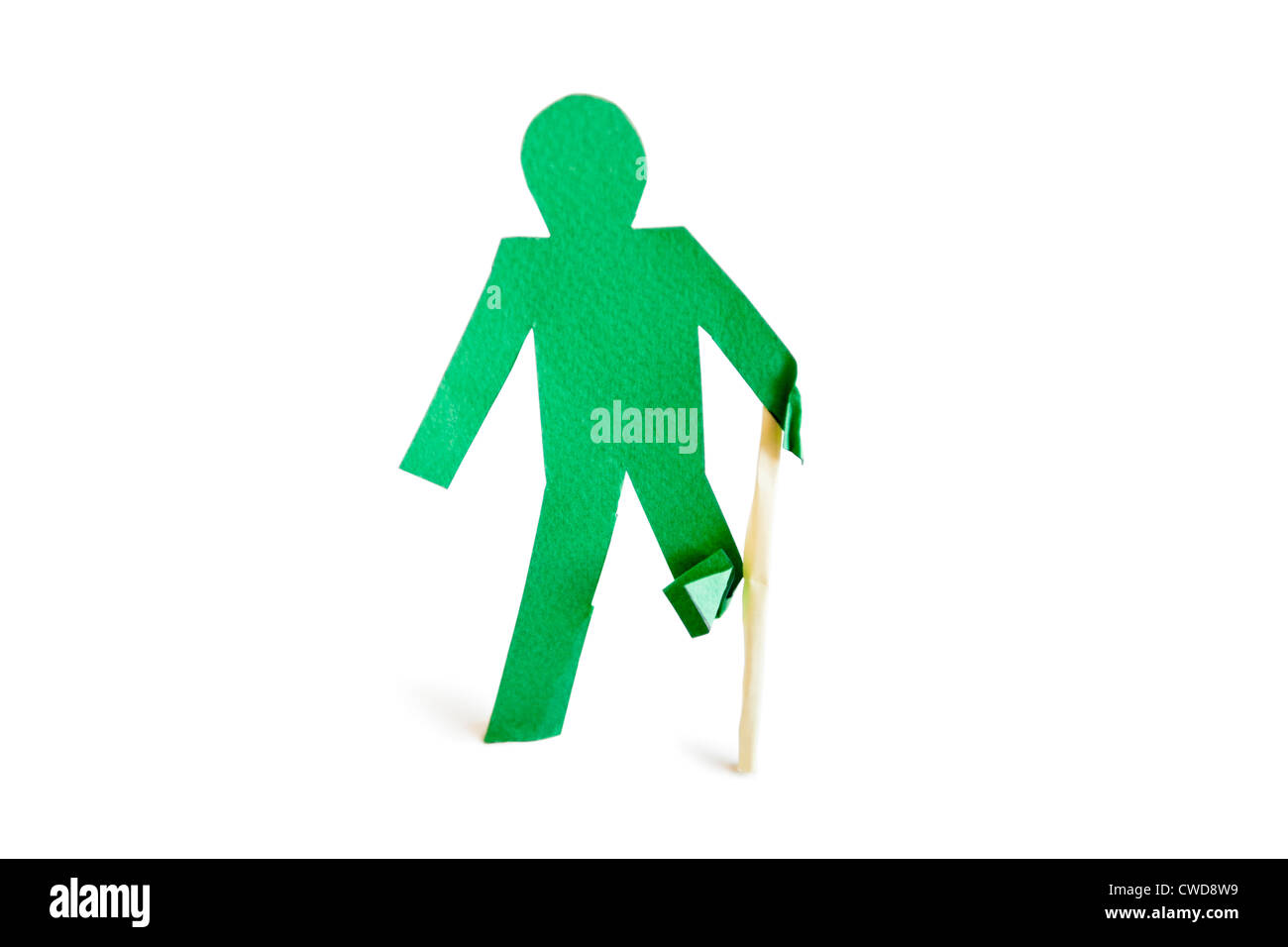 Green Stick Figure