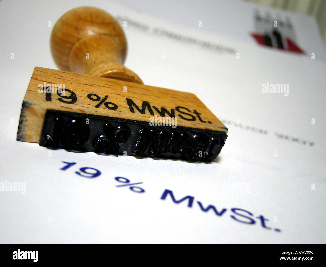 Tax invoice stamp hi-res stock photography and images - Alamy