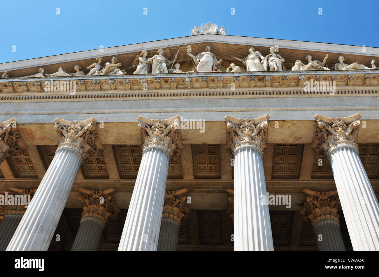 Cylindrical pillars hi-res stock photography and images - Alamy