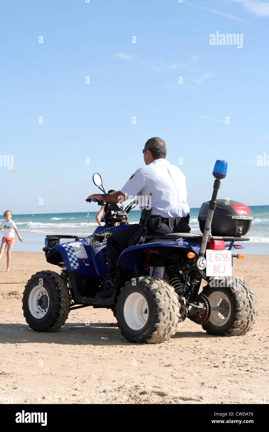 Police patrolling beach hi-res stock photography and images - Alamy