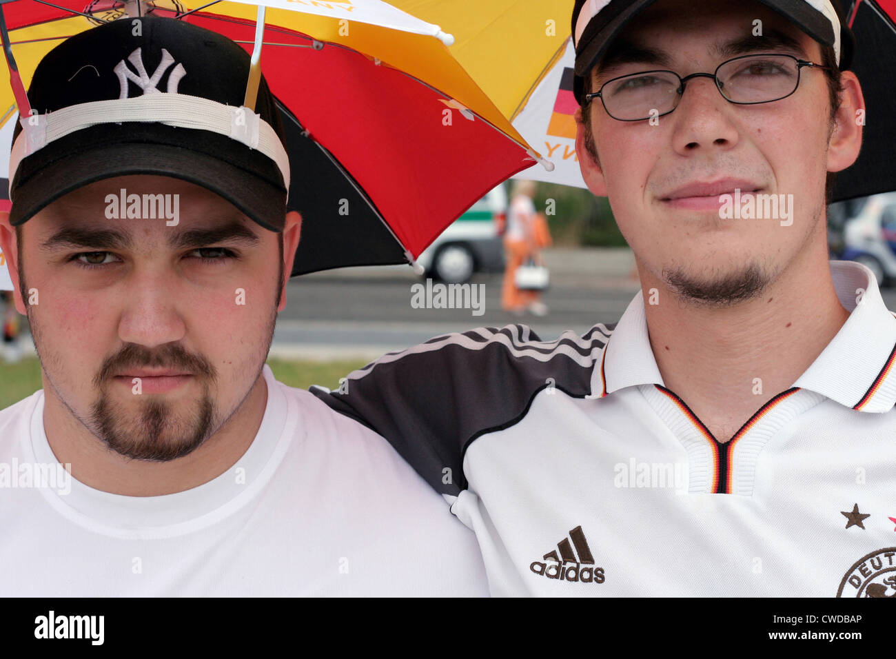 FIFA World Cup 2006 - Fans at the public viewing at the Congress Hall ...
