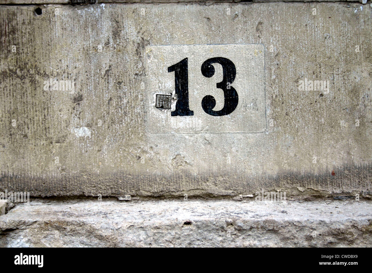 Thirteen numbers hi-res stock photography and images - Alamy