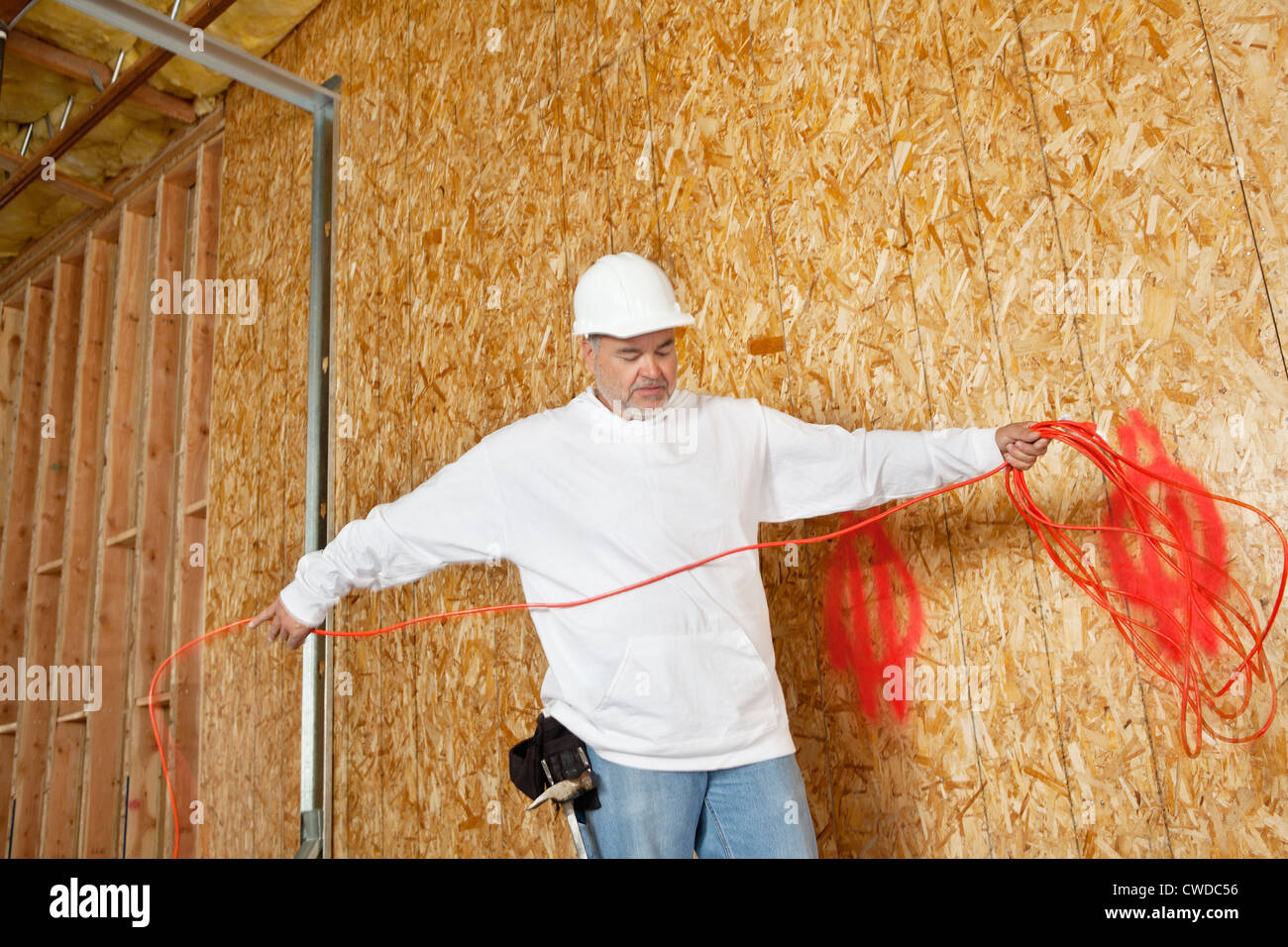 Construction Wire High Resolution Stock Photography and Images - Alamy