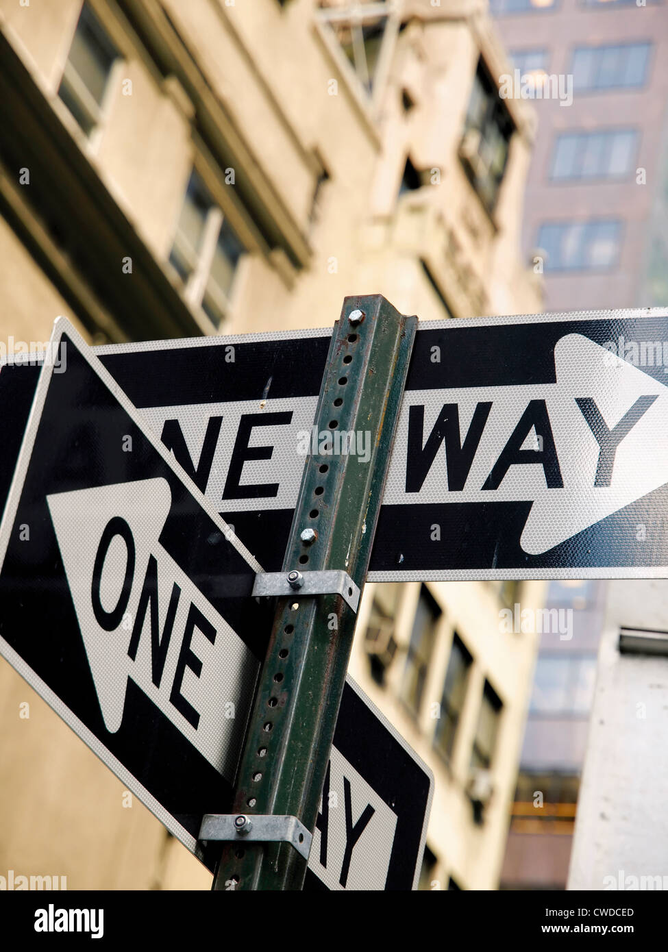 One Way Traffic Signs High Resolution Stock Photography and Images - Alamy