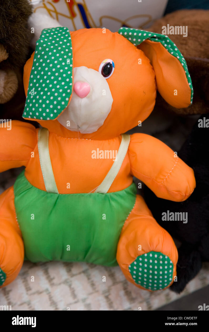 Riedlingen, cuddly toys at a flea market Stock Photo - Alamy