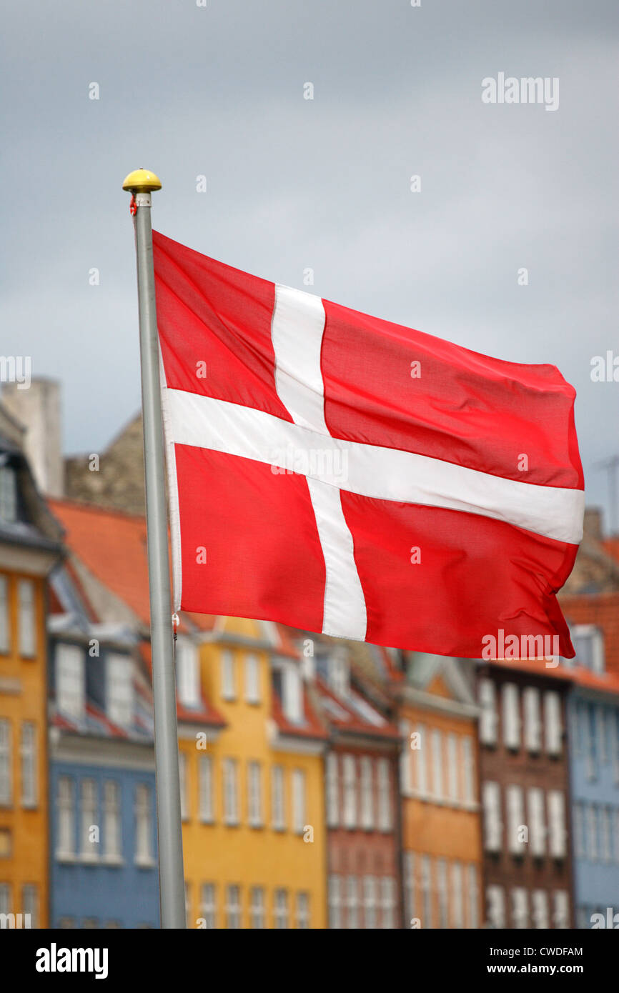 Denmark, Copenhagen, Country flags Stock Photo - Alamy