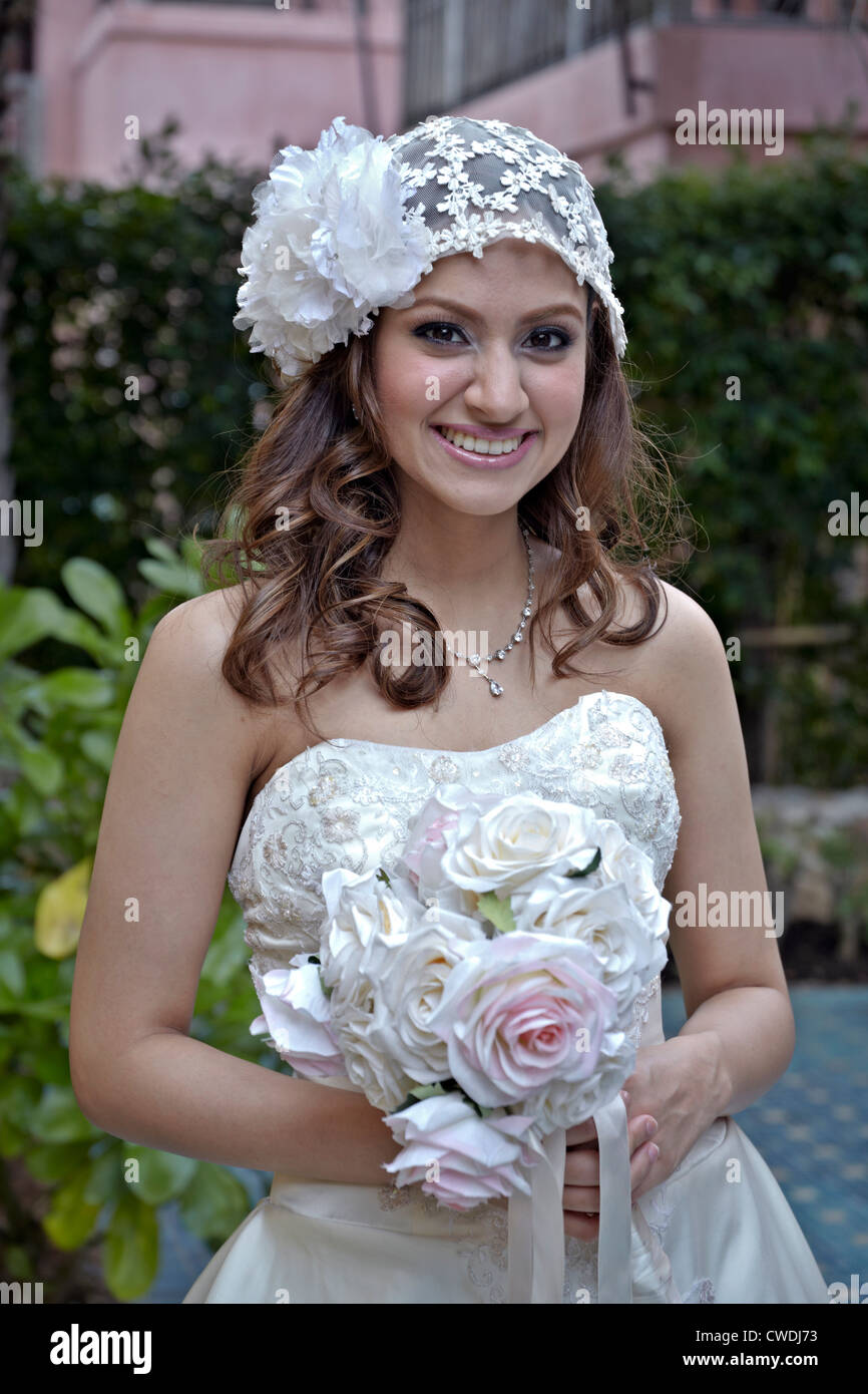 Flower Crown Wedding Asian
