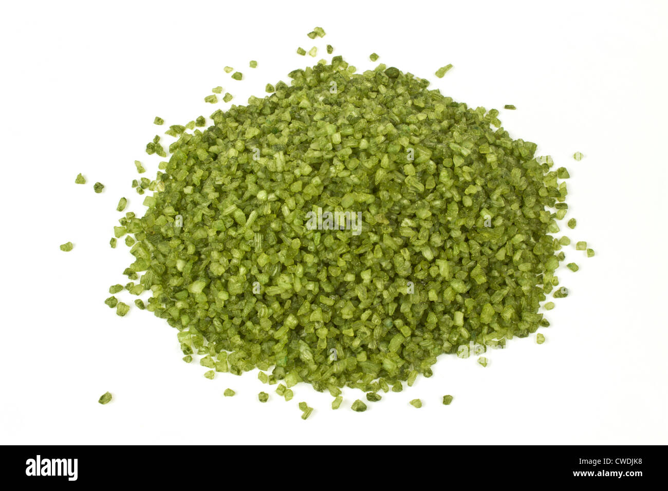 Green bath salt in Cut Out Stock Images & Pictures - Alamy