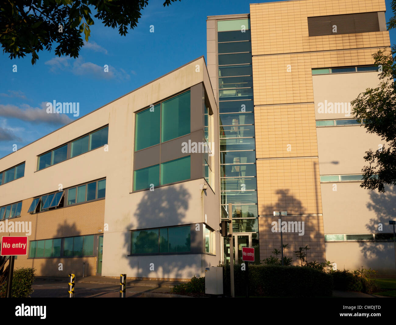 Modern Office Buildings at sunset, Manchester,UK Stock Photo - Alamy