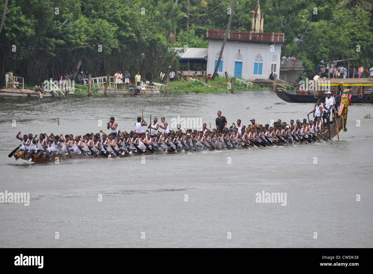 Annual Nehru Boat Trophy race 2012 Kerala, India Stock Photo - Alamy