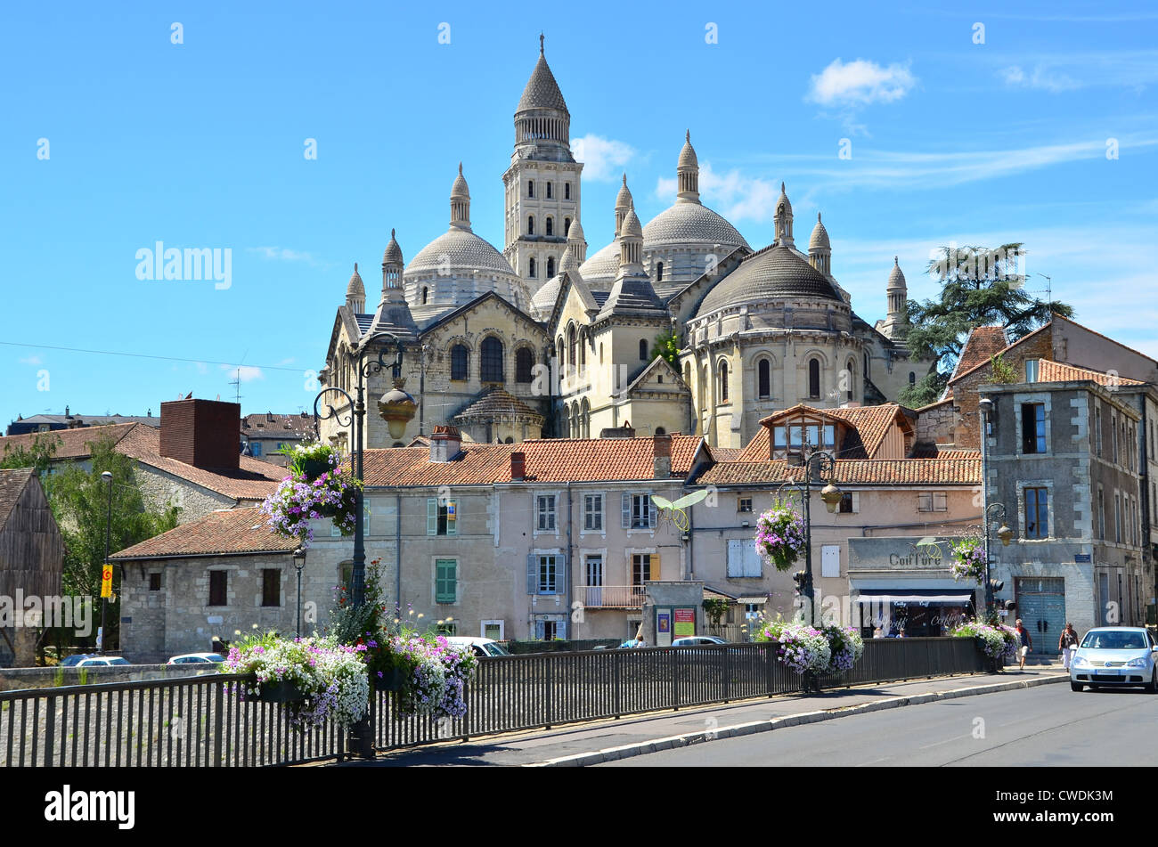 Périgueux, Cathedral of Saint Front,Dordogne, Périgord, France Stock ...