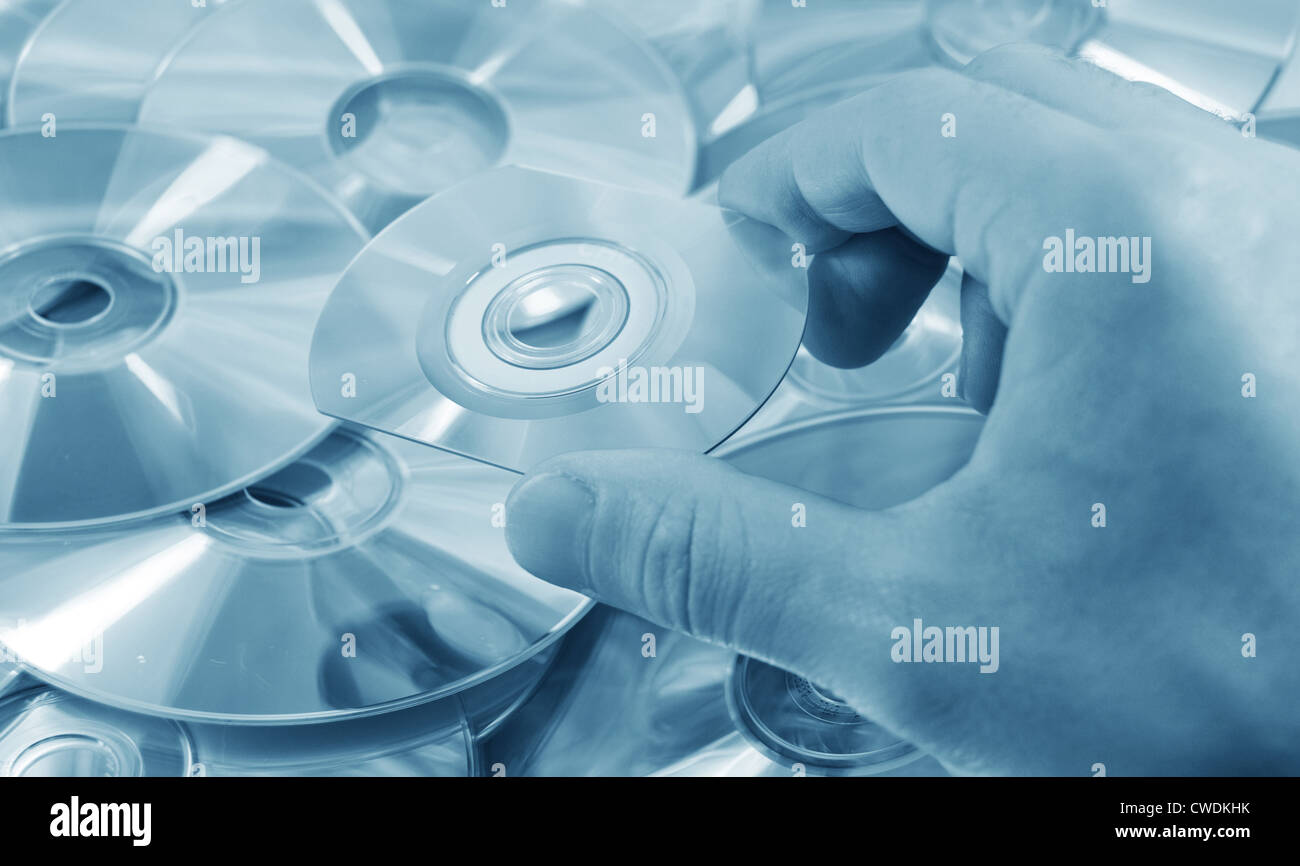 Data protection concept with thief stealing digital information Stock ...