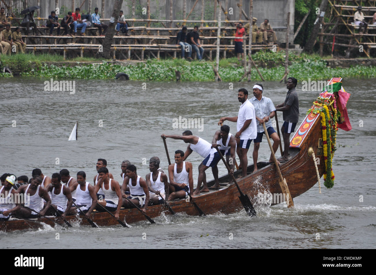 Annual Nehru Boat Trophy race 2012 Kerala, India Stock Photo - Alamy