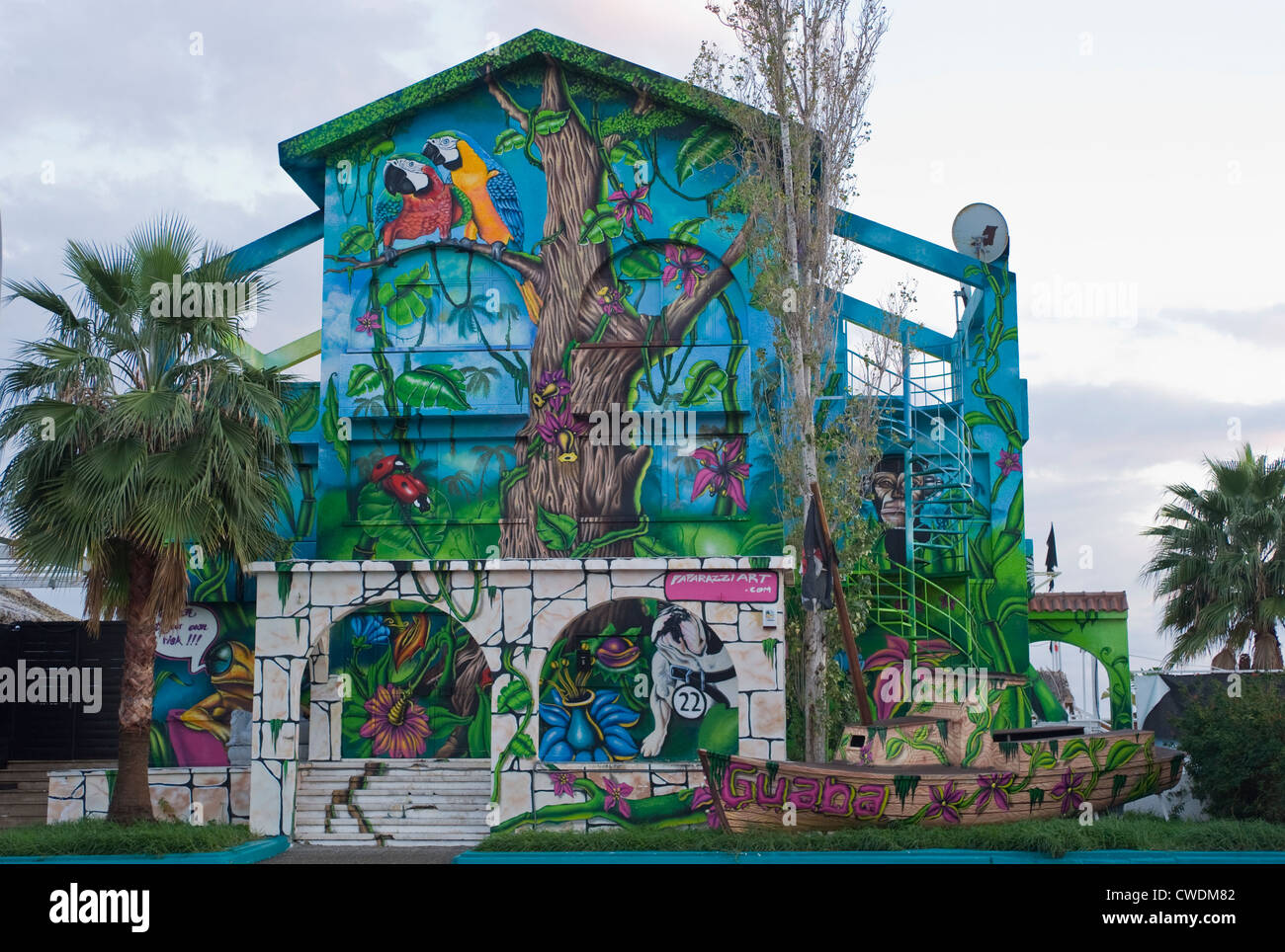 An entertainment venue in Limassol, Cyprus Stock Photo - Alamy