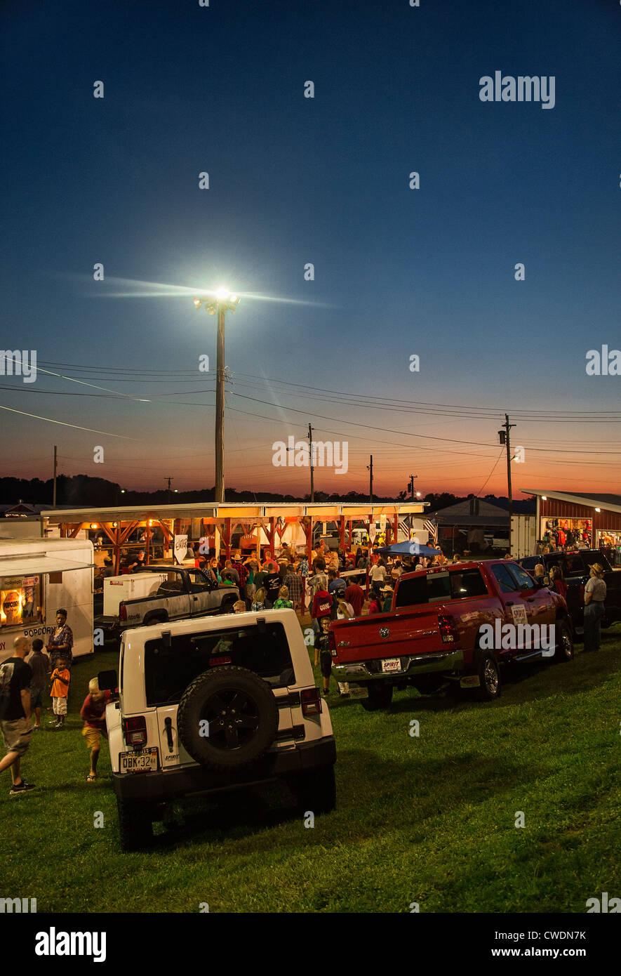 Concession stands at Cowtown Rodeo, New Jersey, USA Stock Photo - Alamy