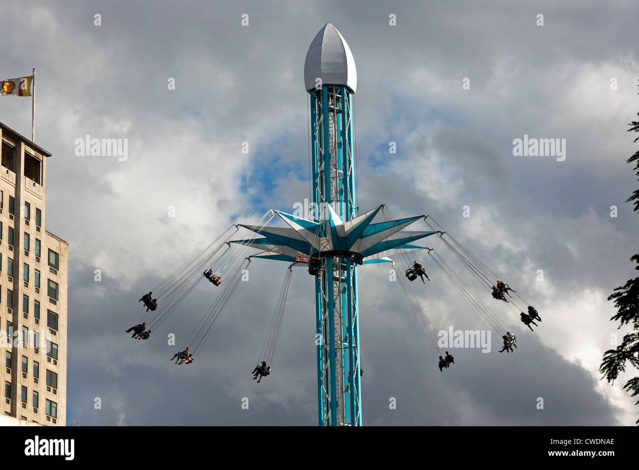Starflyer Ride on London's South bank Stock Photo - Alamy