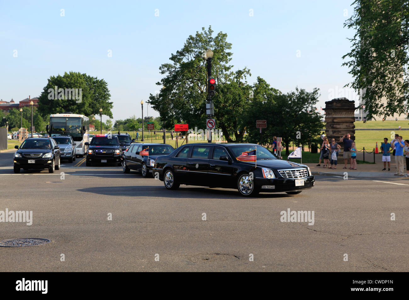 Motorcade washington d.c Stock Photo - Alamy
