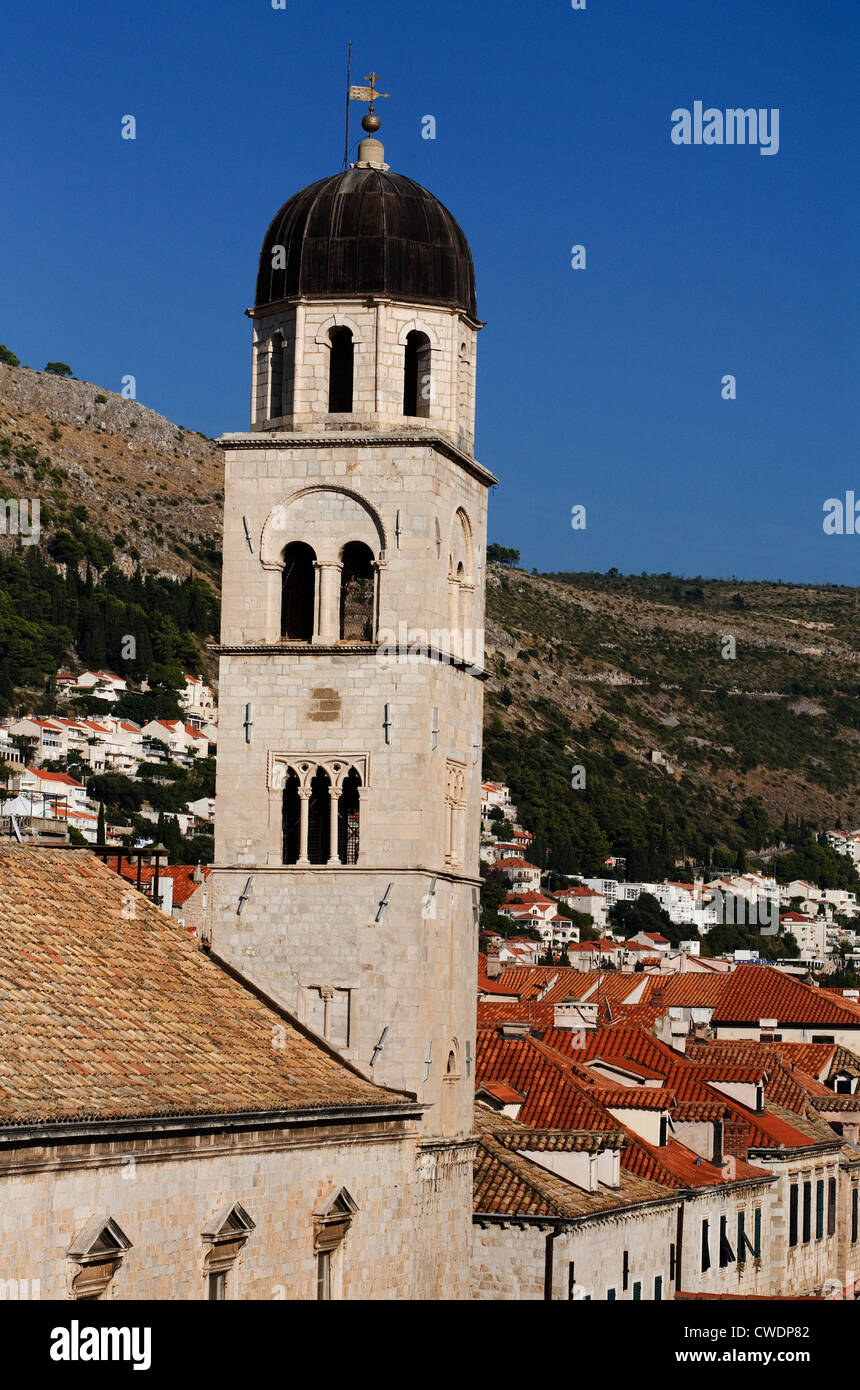 The City Bell Tower Dubrovnik Croatia Stock Photo - Alamy